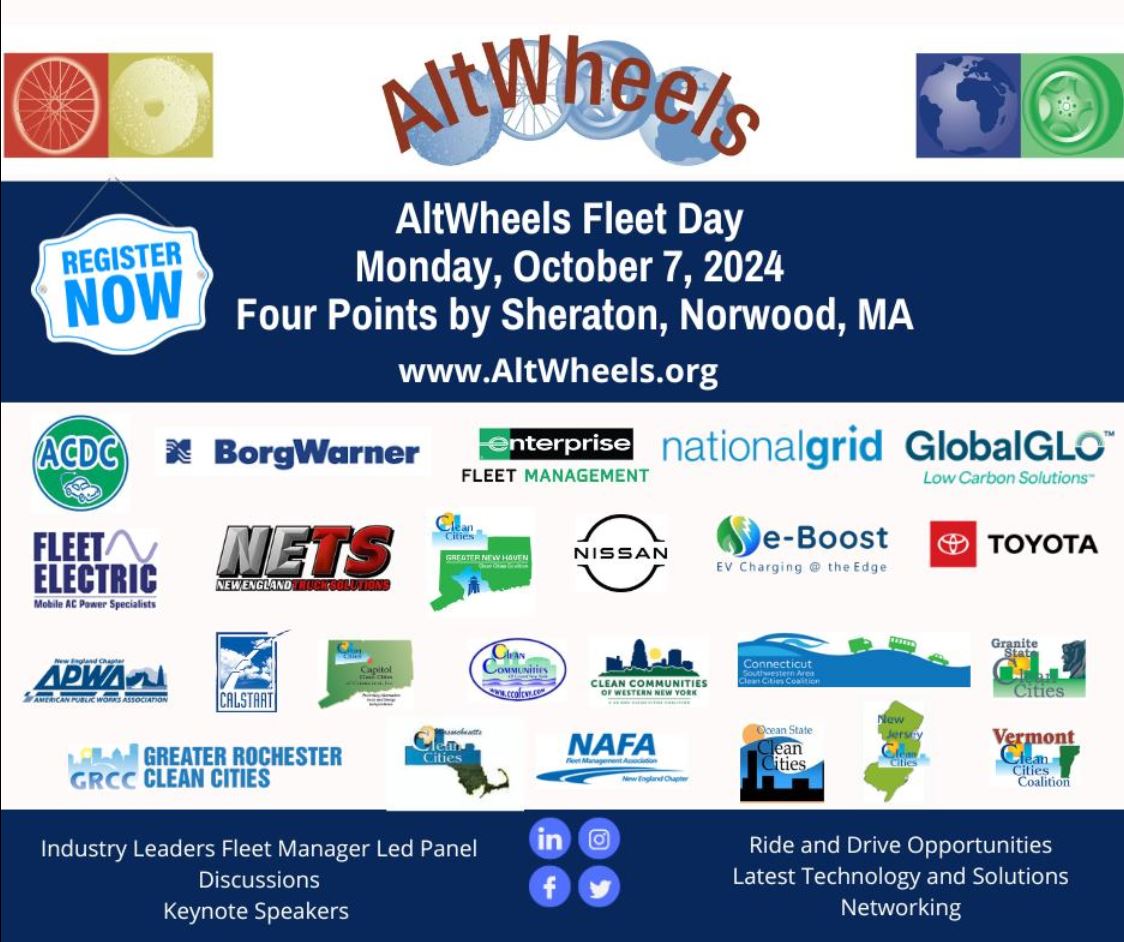 NAFA Northeast Region Supports AltWheels Fleet Day