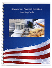 Government Payments Exception Handling Cards (Product Unavailable for ...