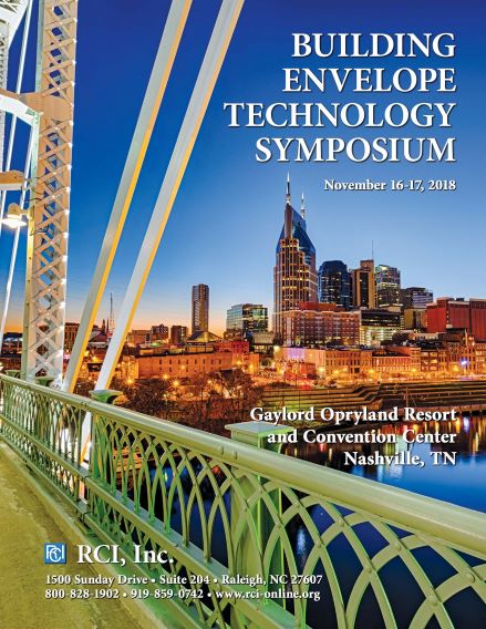 Digital Proceedings of the RCI Building Envelope Technology Symposium ...